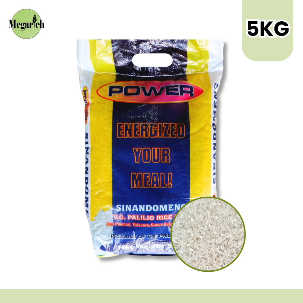 Power Sinandomeng Rice 5kg | Shopee Philippines