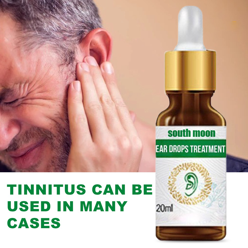South Moon Tinnitus liquid Ear Drops Treatment Original Remover Earache ...