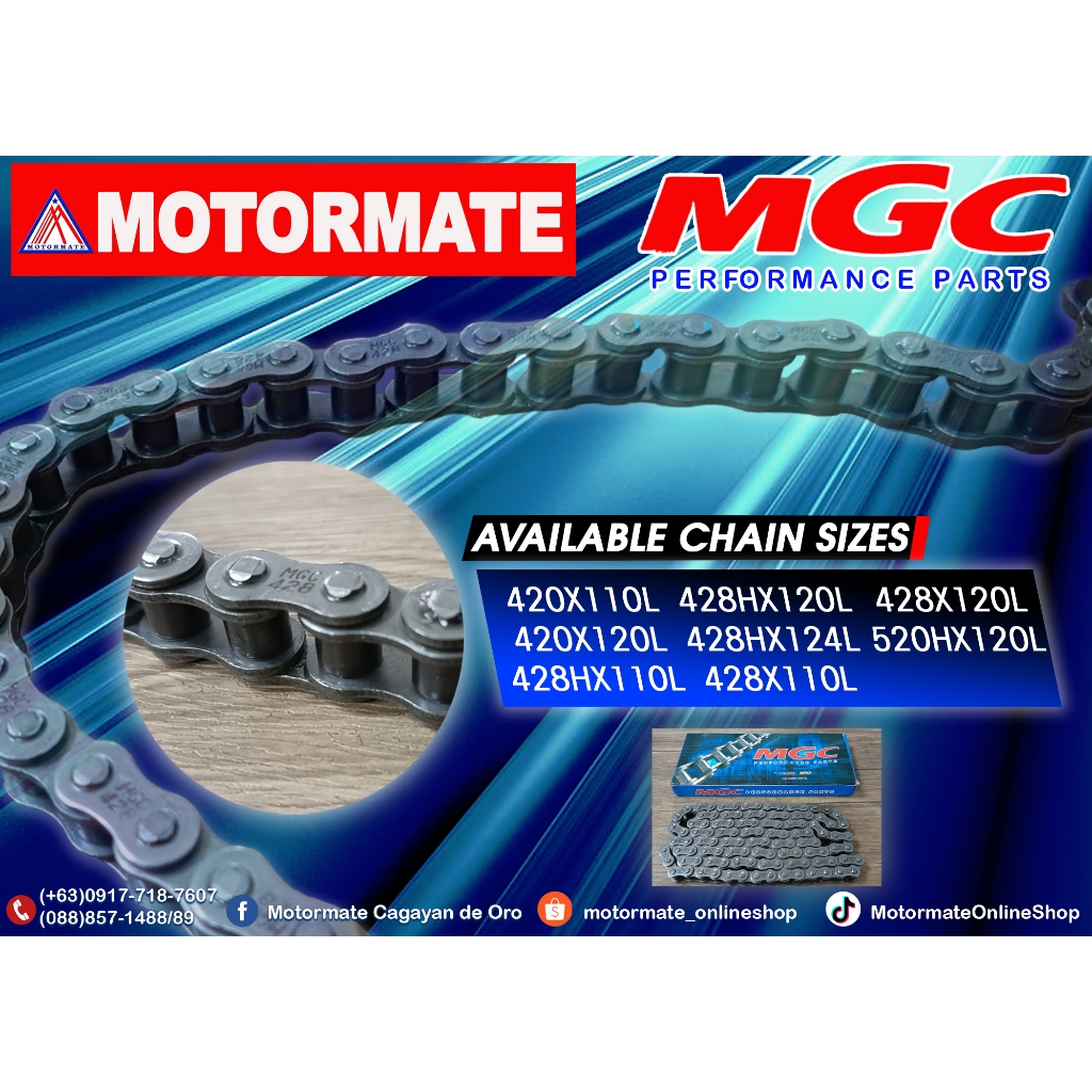 MGC PERFORMANCE PARTS Chain by SPD | Shopee Philippines