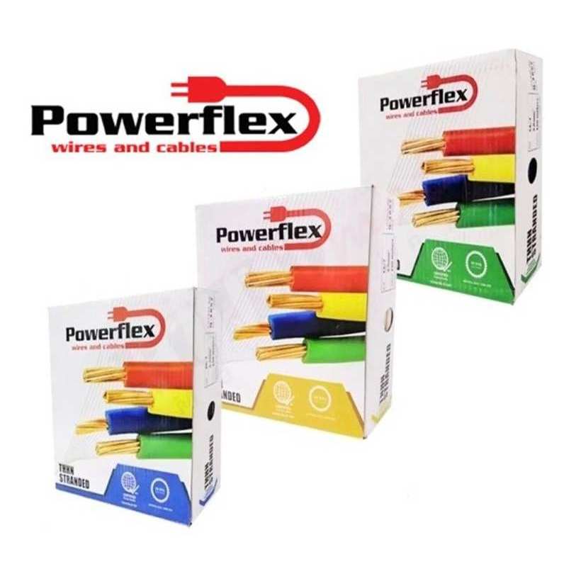 ORIGINAL POWERFLEX THHN Stranded Wire 12 3.5mm 14 2.0mm 10 5.5mm 8 8mm ...