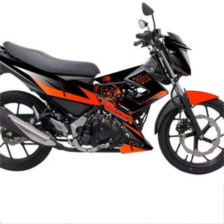 RAIDER R150 Reborn full Sticker Decals High Quality LAMINATED | Shopee ...