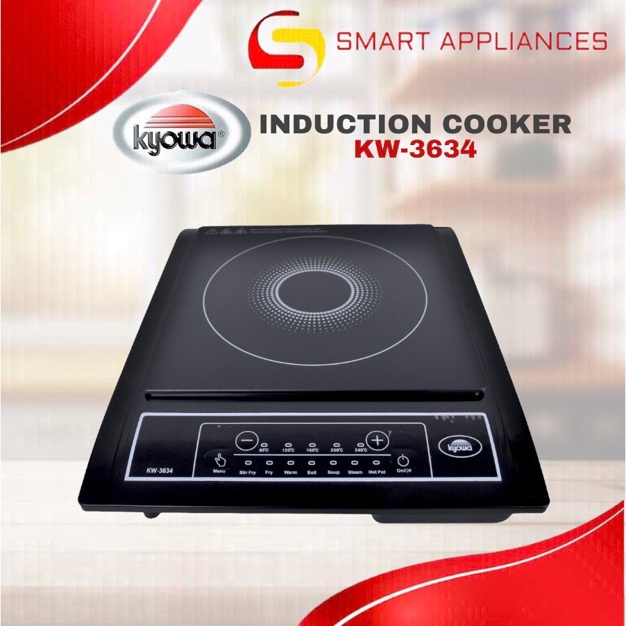 Kyowa Original KW-3634 Induction Cooker with Pre-Set and Adjustable ...