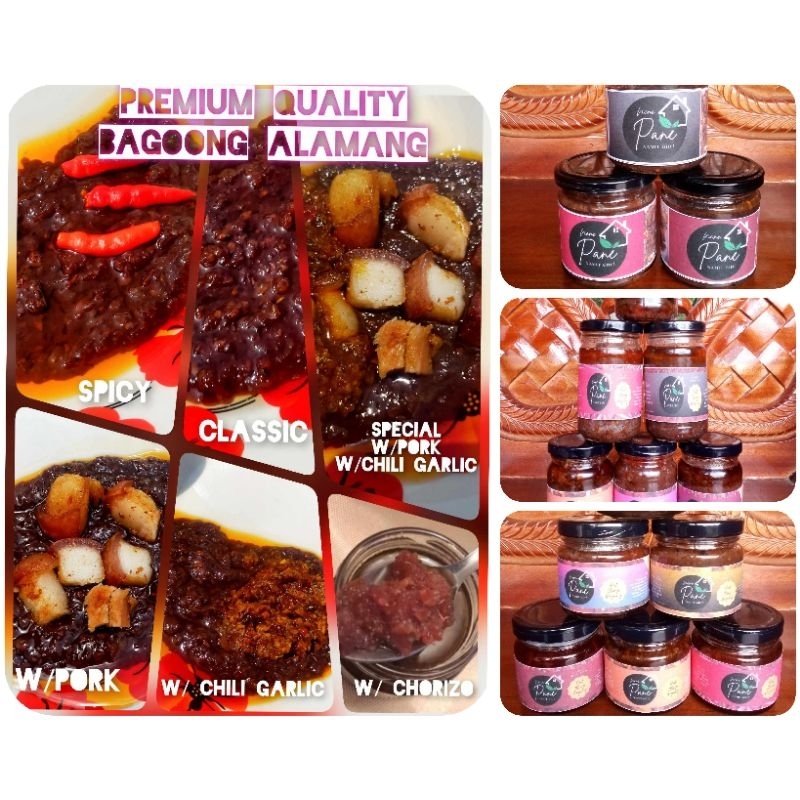 Iloilo Premium Quality Bagoong Alamang Glass jar 130ml Vacuum sealed ...