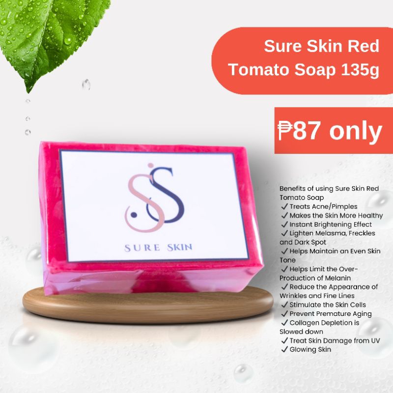 Sure Skin Whitening & Brightening Soap | Shopee Philippines
