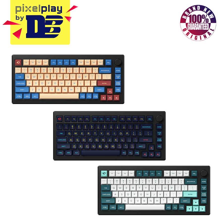 Akko MOD 007B HE DIY Kit With OSA Keycap Set 187-Key Black (Akko Cream ...