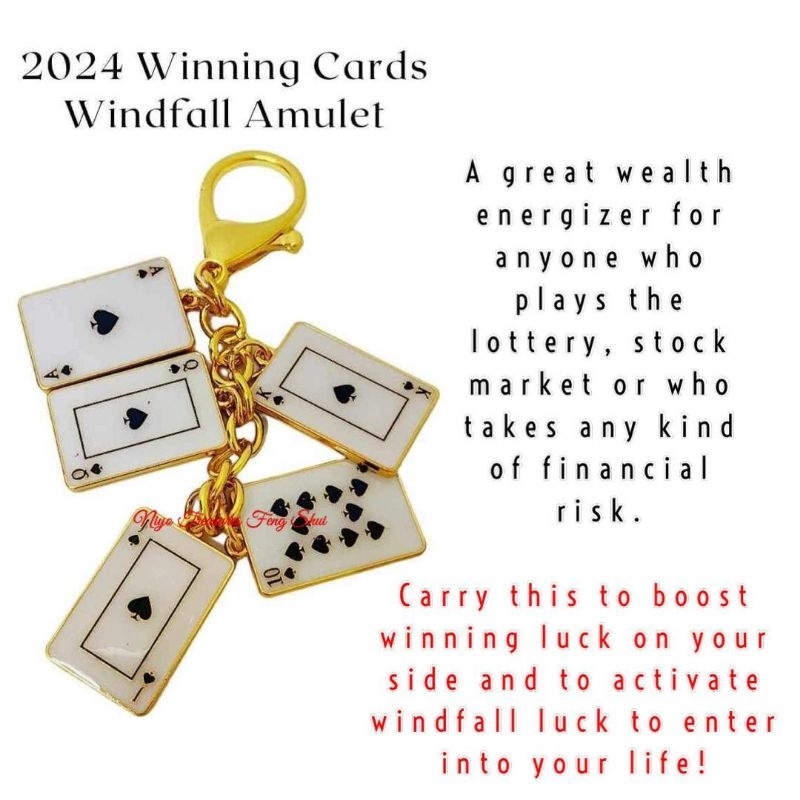 2024 For Lottery, Investment and Stock Market - Winning Cards Windfall ...