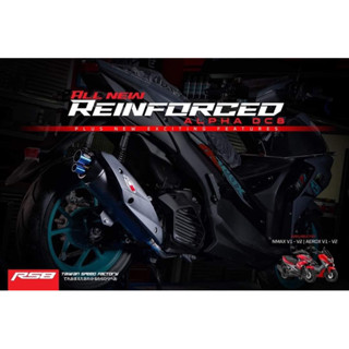 DC8 Power Pipe (Dual Tip) for Aerox V1/V2,Nmax V1/V2 and Click 125/150 ...