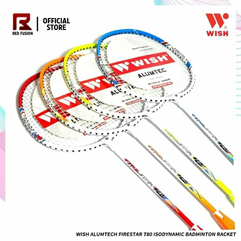 Wish Alumtech Firestar 780 Isodynamic Badminton Racket Single | Shopee ...
