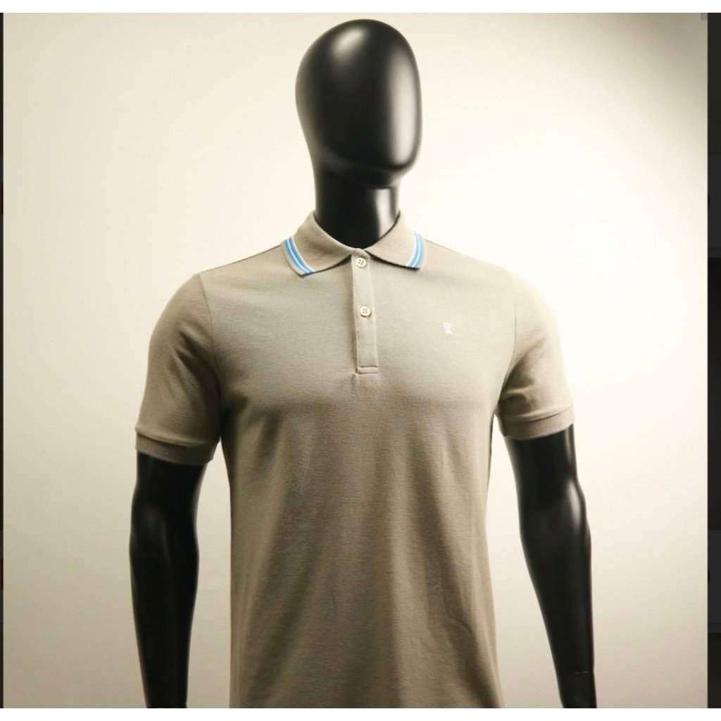 COLLEZIONE C2 Regular FIT 23MT1K045 PLATINUM Pique Polo Shirt Wear Men ...