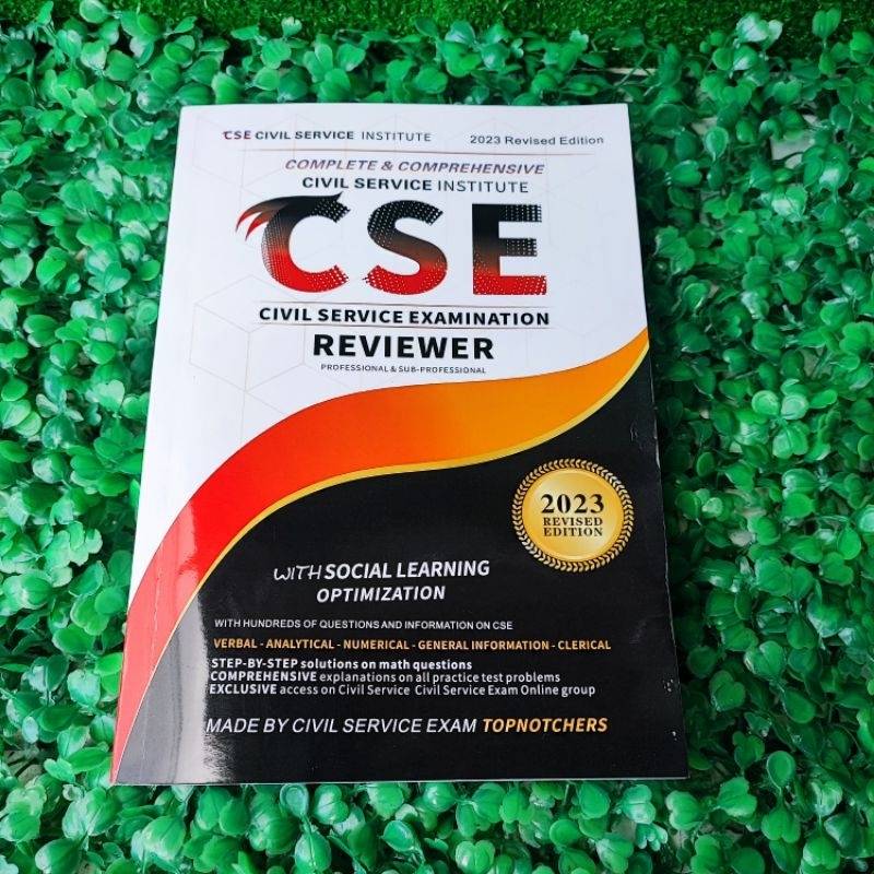 2023 Civil Service Institute CSE Civil Service Examination Reviewer by ...