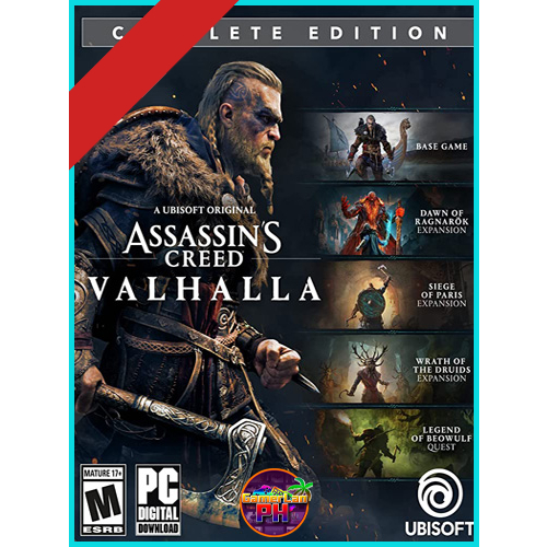 Pc/Loptop Assassins Creed Valhalla Complete Edition + All DLC Good For ...