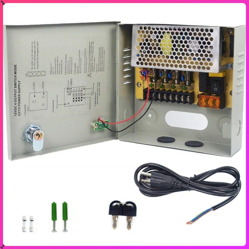 DC 12V 5A 10A 20A 30A 40A Centralized Power Supply Adapter UME CCTV COD | Shopee Philippines