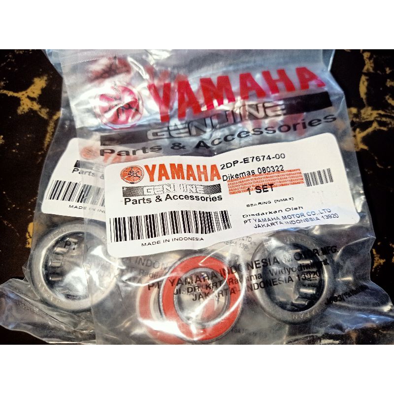 Yamaha Genuine TORQUE DRIVE BEARING NMAX V1/V2 2pcs set | Shopee Philippines