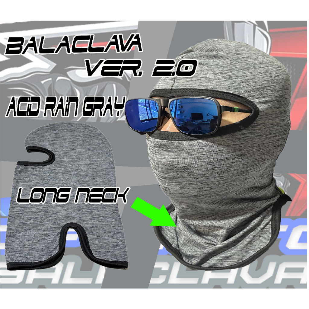 PLAIN BLACK Balaclava Motorcycle Full face | Shopee Philippines