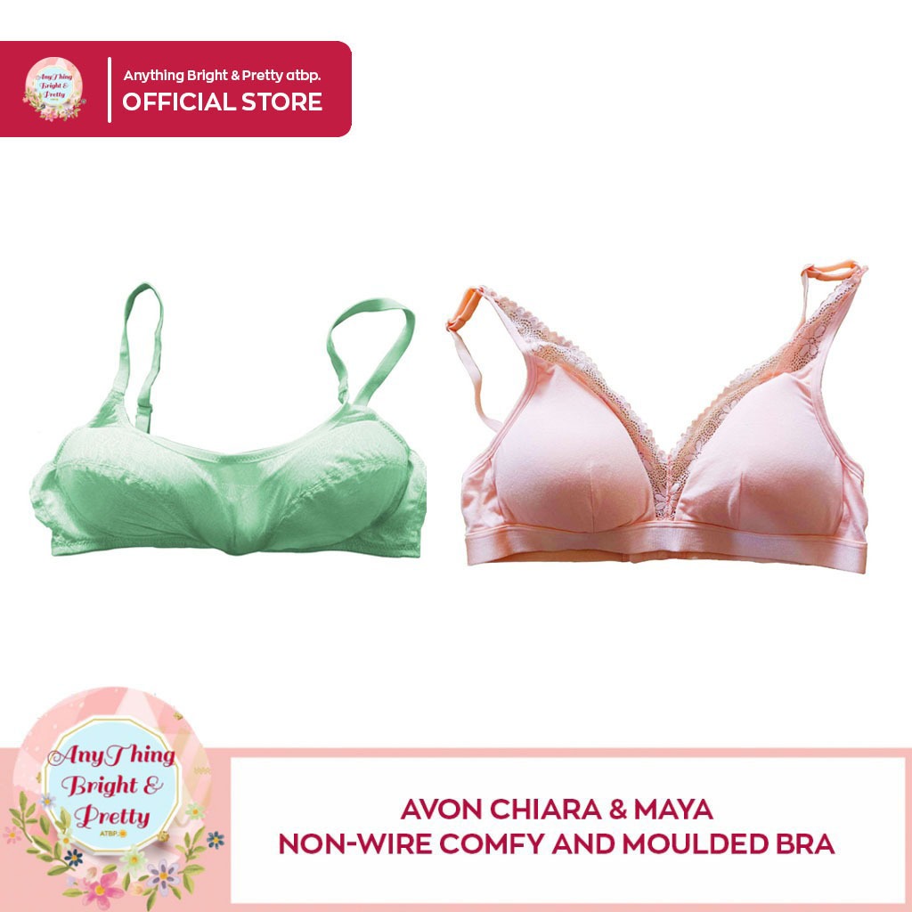 AVON Maya & Chiara Non-wire Fresh fit & Comfy Bra | Shopee Philippines