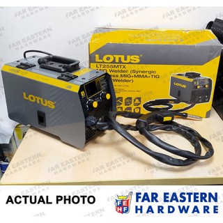 LOTUS Flux Cored Welding Machine Gasless 250A 3in1 MIG TIG MMA Welder ...