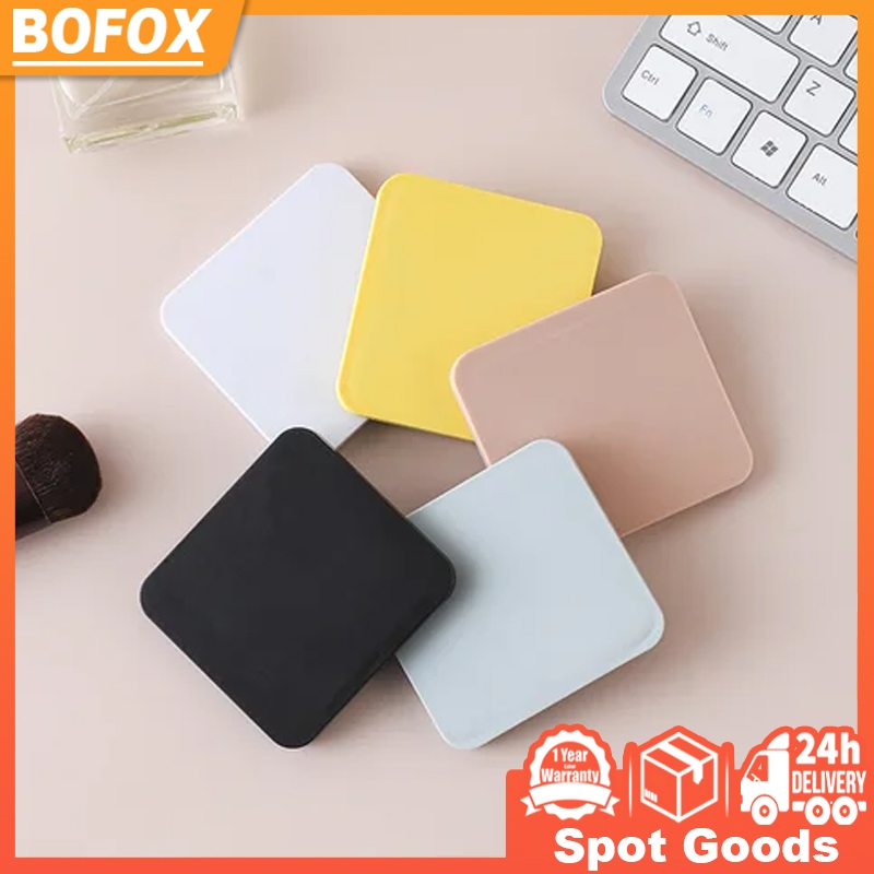 Foldable Makeup Mirror Mini Square Makeup Vanity Mirror Portable Hand ...