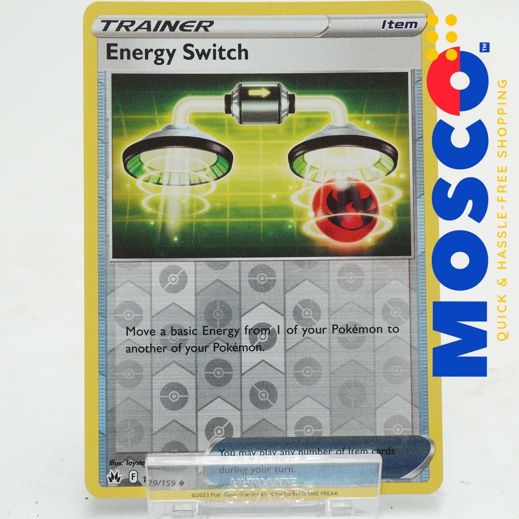 Energy Switch - 129/159 - Uncommon Crown Zenith | Item Cards Pokemon ...
