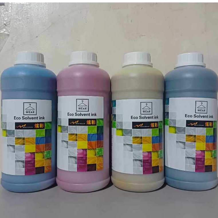 1LITER Eco Solvent Ink - Good For Tarpaulin Print (1 Bottle) | Shopee ...