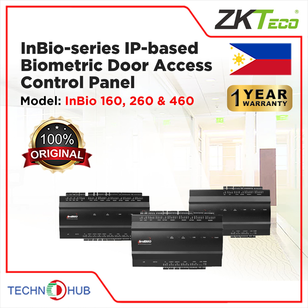 ZKTECO InBio-series IP-based Biometric Door Access Control Panel ... ZKTECO InBio-series IP-based Biometric Door Access Control Panel ...