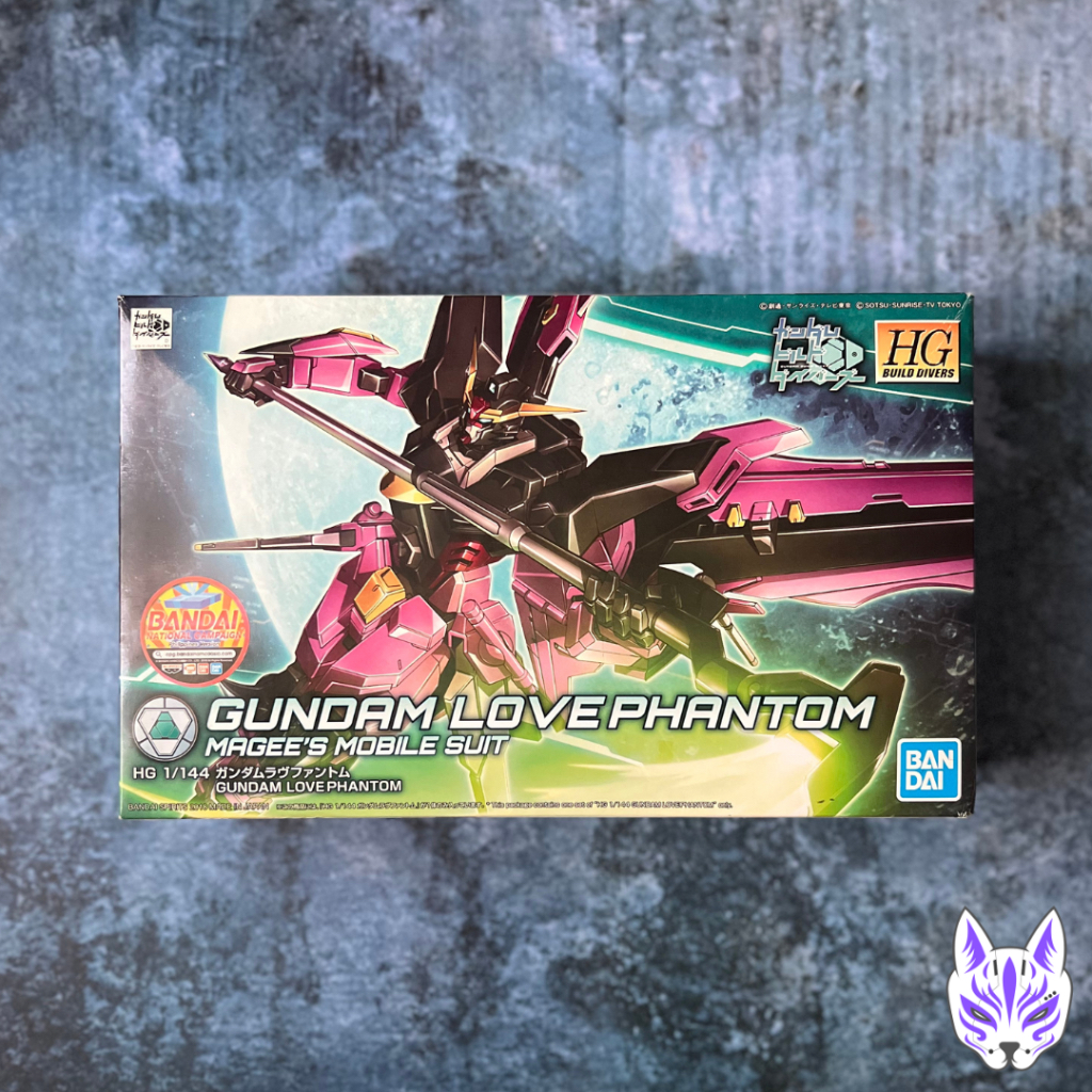 HGBD 1/144 GUNDAM LOVE PHANTOM | GUNDAM BUILD DIVERS | Shopee Philippines