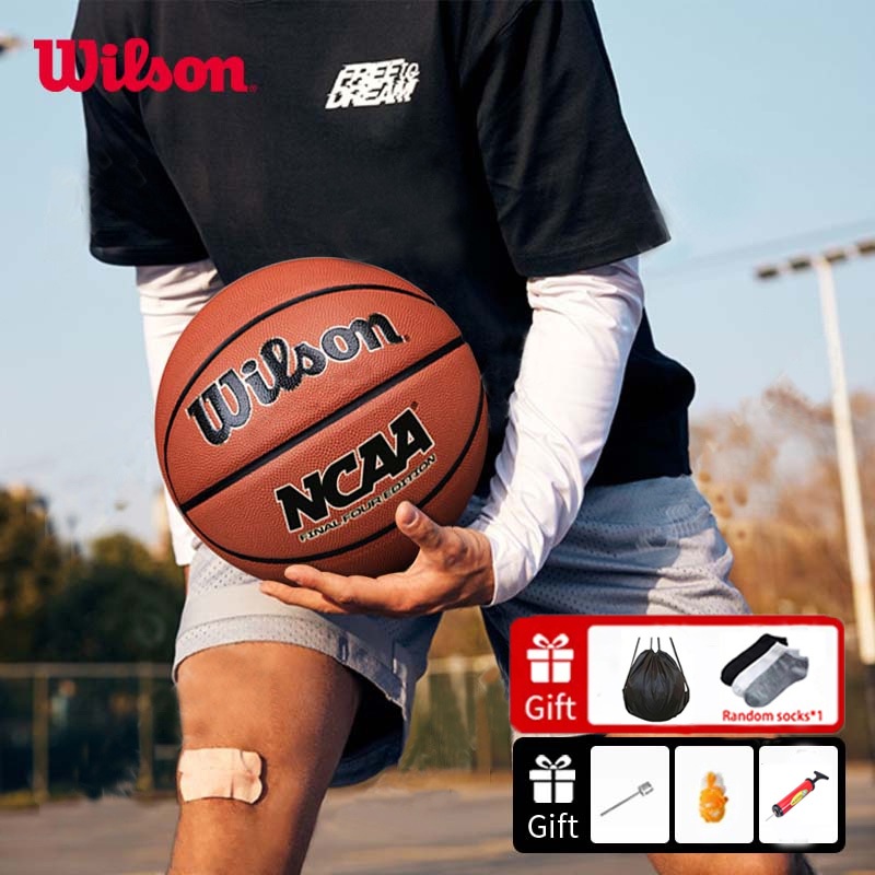 Wilson Basketball Ball NCAA Original Basketball Ball Outdoor Size 7 PU ...