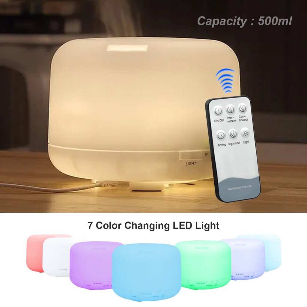 500ml MUJI Air Humidifier Ultrasonic Mini Aromatherapy Diffuser ...
