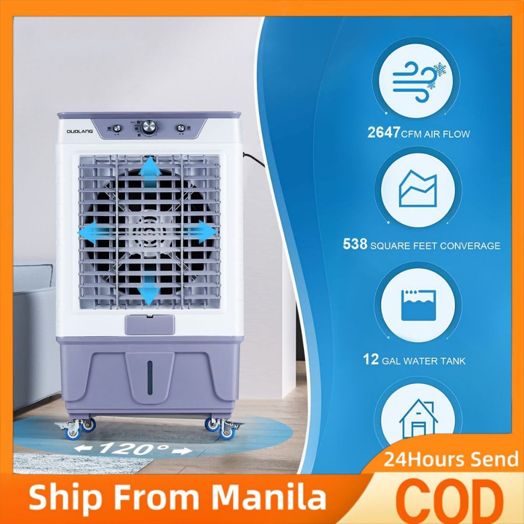 CONE Air Cooler Portable Aircon Inverter Aircooler withWheels Portable ...