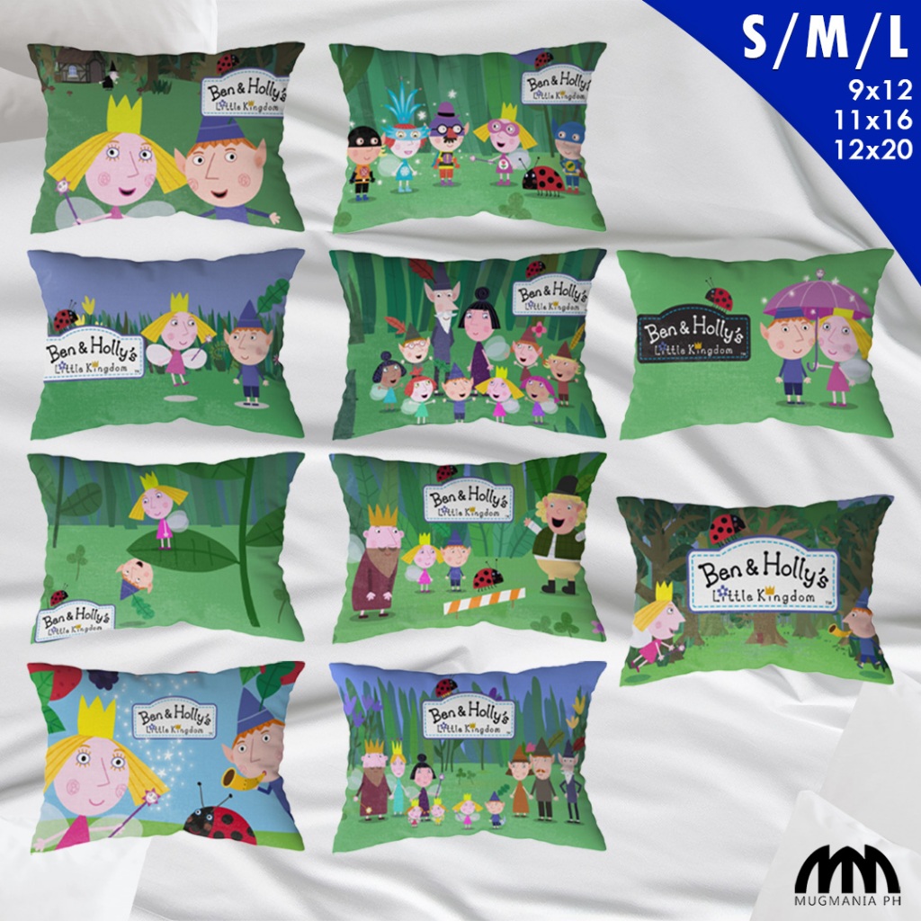 Ben & Holly Pillows - Mugmania - Ben and Holly Characters Pillows (Available in 3 Sizes ...