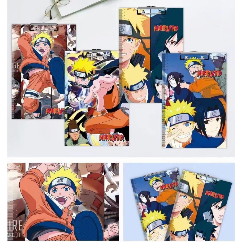 [#DH014] A4 Naruto Themed Clipboard Office School Supplies | Shopee ...