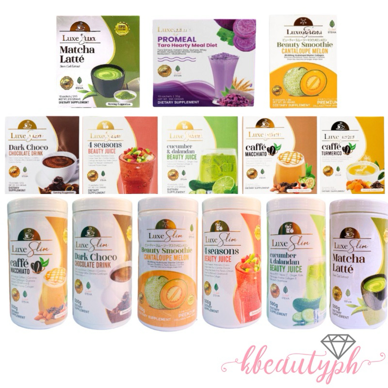 Luxe Slim Drinks Caffe Macchiato | Matcha Latte | 4 Seasons ...