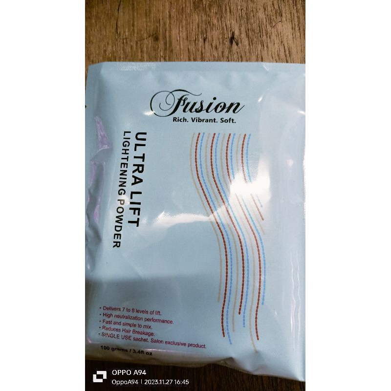 Fusion Ultra lift lightening bleaching powder | Shopee Philippines