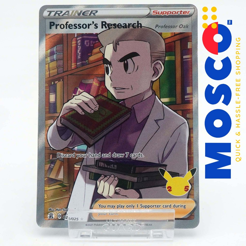 Professor's Research - 24/25 - Full Art Ultra Rare Celebrations Singles ...