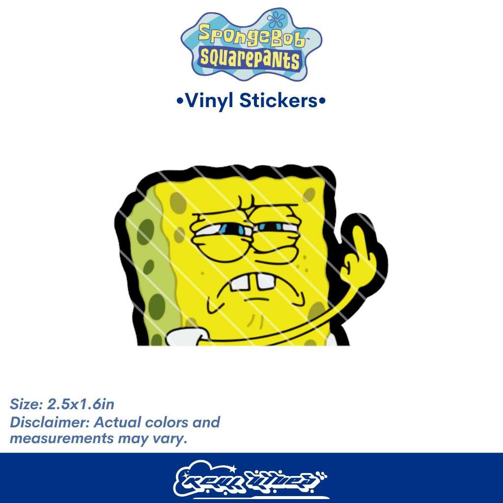 Spongebob Squarepants Sticker Spongebob Patrick Squidward Cartoons meme ...