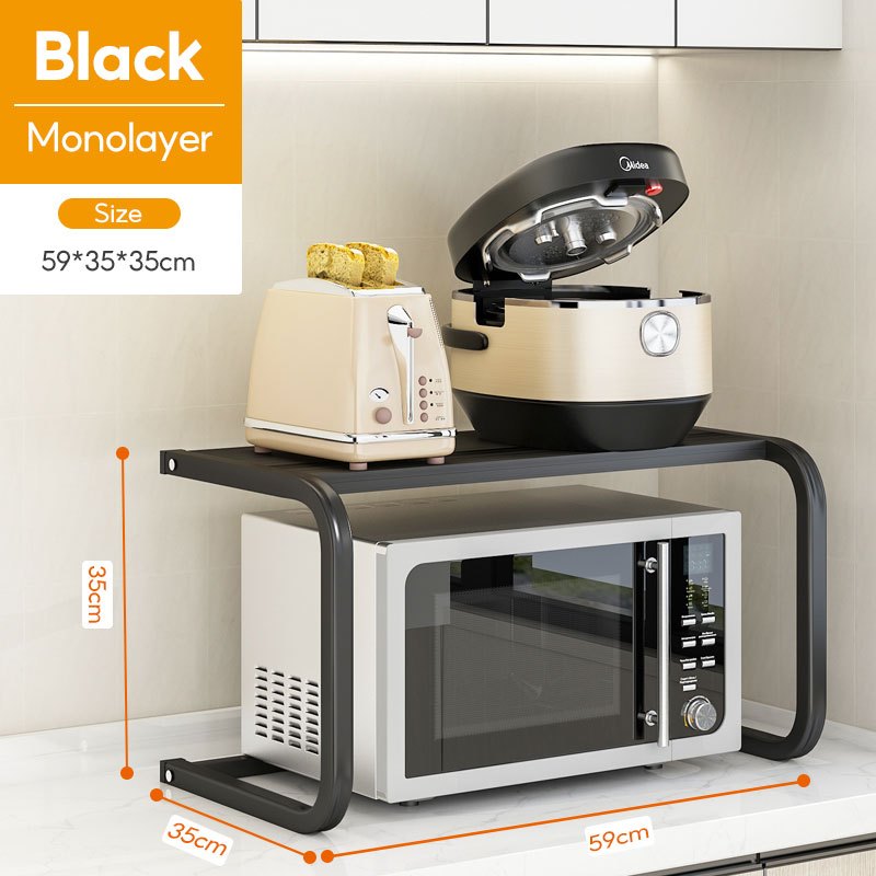 MAXCOOK 1/2 Tier Kitchen Storage Rack Oven Rack Contemporary Style ...