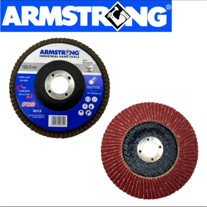 Armstrong Flap Disc 4' (10 pcs) Heavy duty | Shopee Philippines
