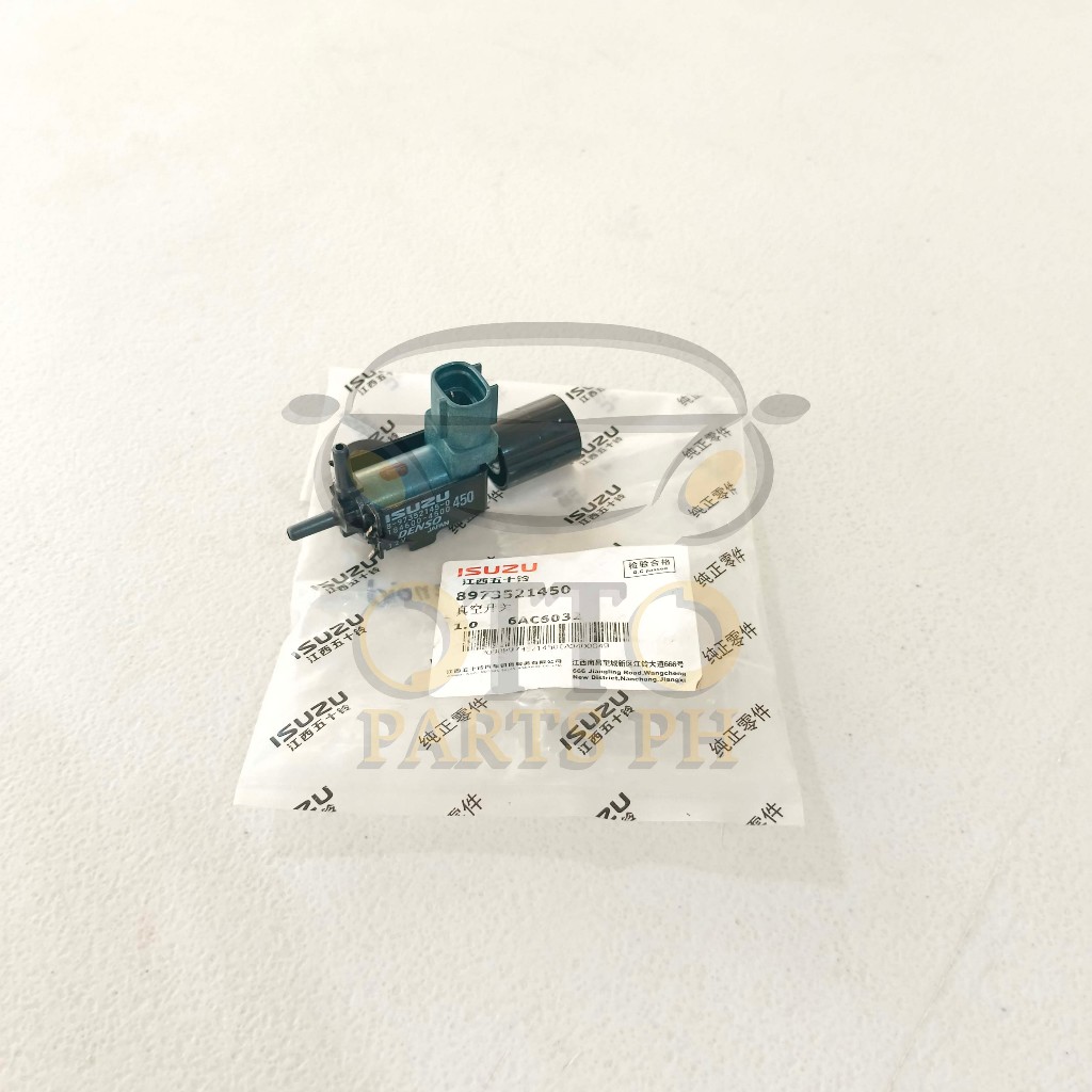 Genuine Vacuum Solenoid Switch Valve for Isuzu DMAX, Altera 2007-2023 ...