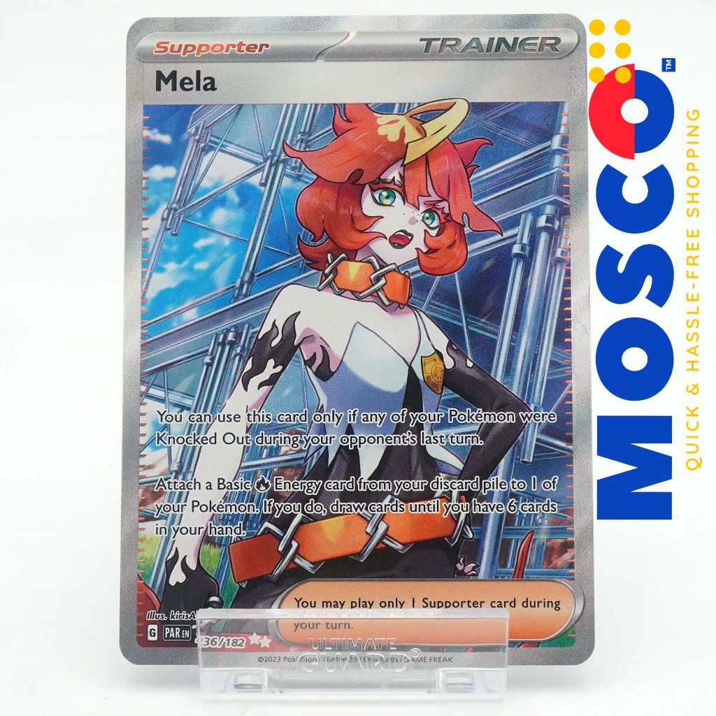 Mela - 236/182 - Full Art Secret Rare Scarlet & Violet: Paradox Rift ...