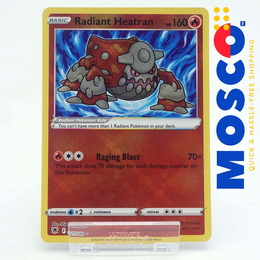 Radiant Heatran - 027/189 - Radiant Rare Sword & Shield: Astral ...
