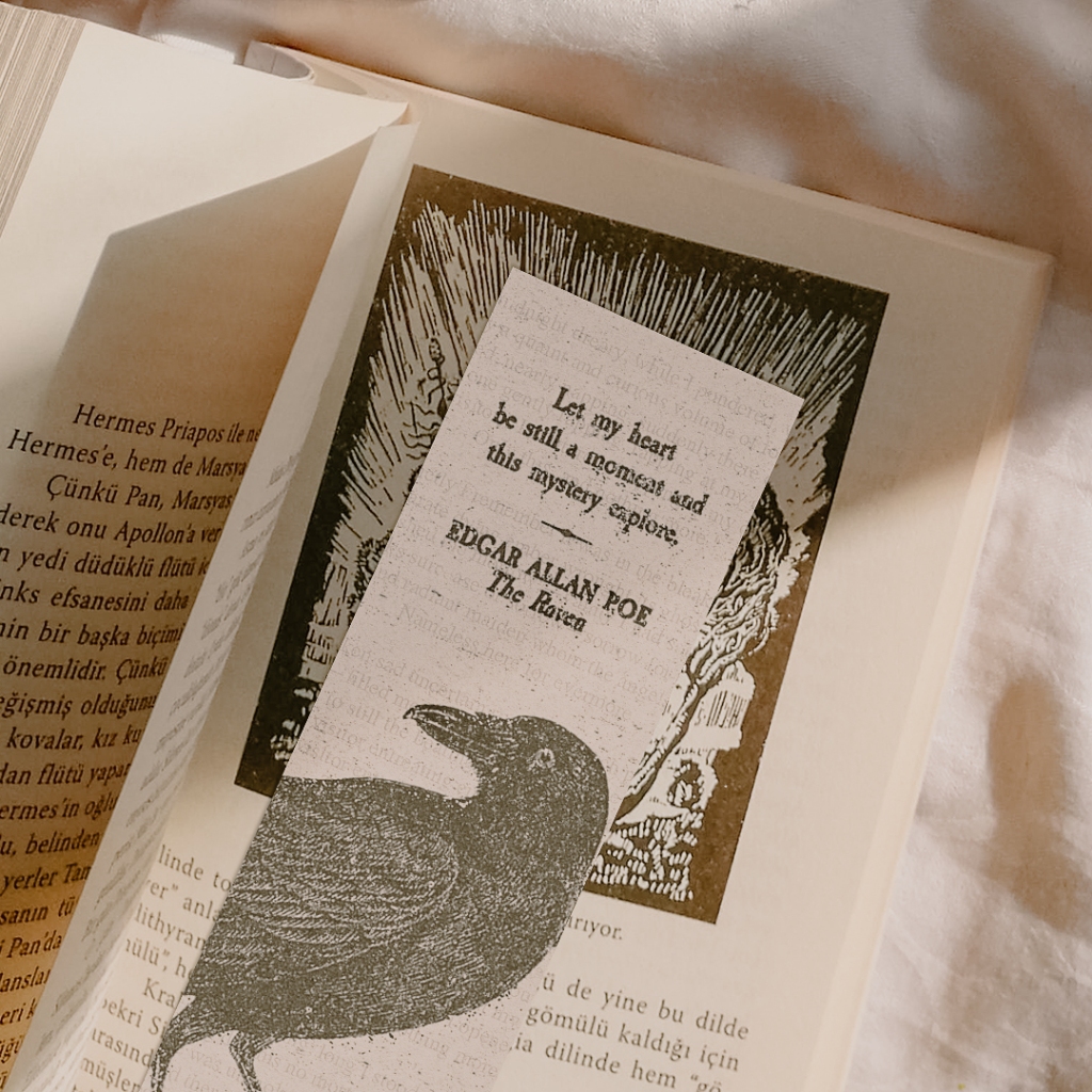 Edgar Allan Poe's The Raven Bookmark | Shopee Philippines