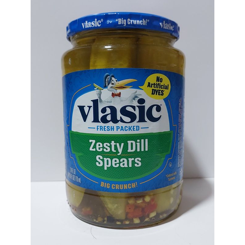 Vlasic Zesty Dill Spears 710g | Shopee Philippines