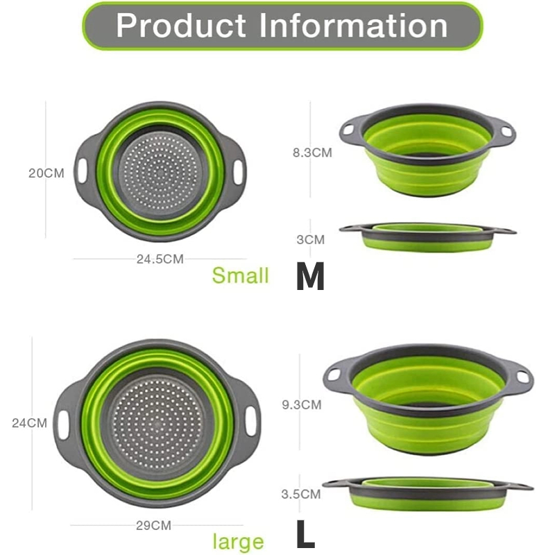 Foldable Silicone Collapsible WATER SCOOP DIPPER Water Ladle Multi ...