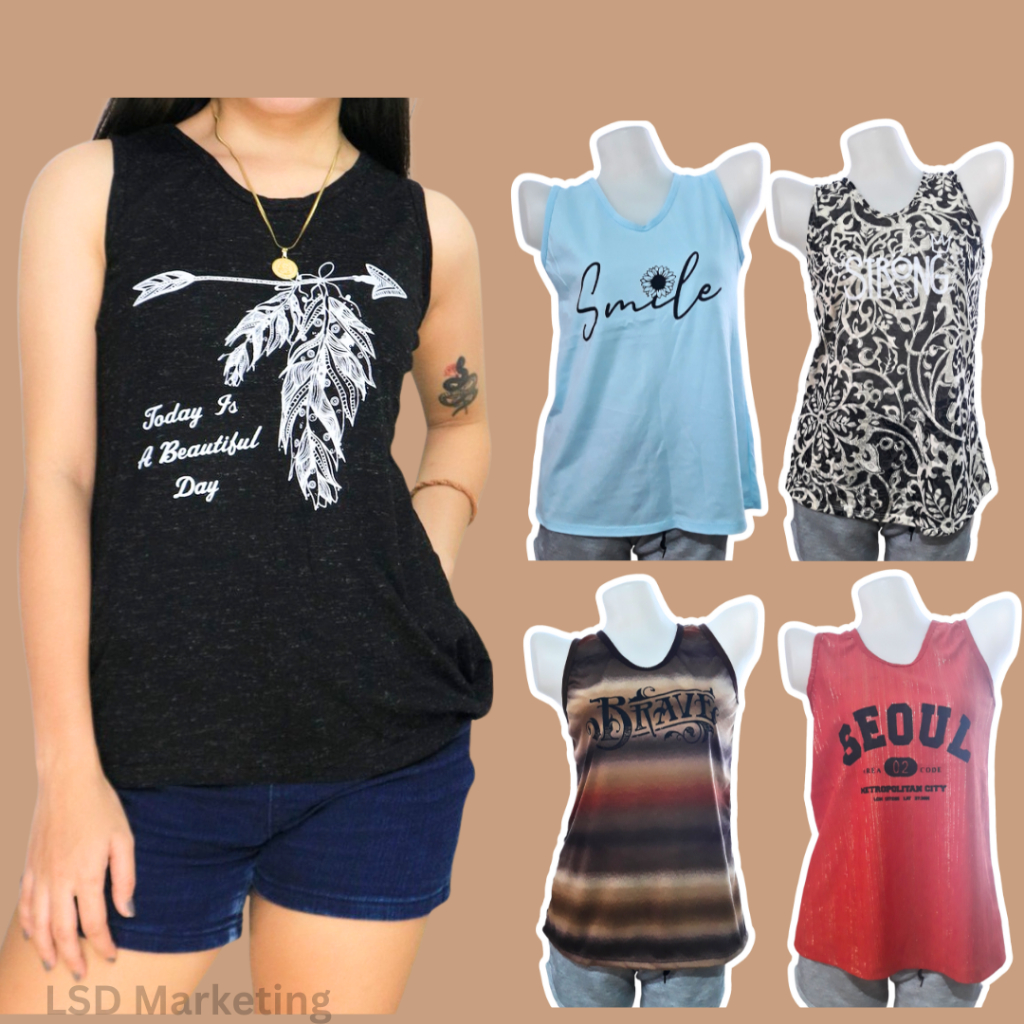 Sando Top For Women Can Fit Small To Large | Shopee Philippines