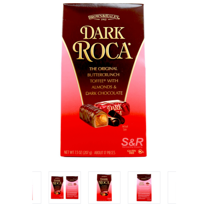 Brown & Haley Dark Roca The Original Buttercrunch Toffee with Almonds ...