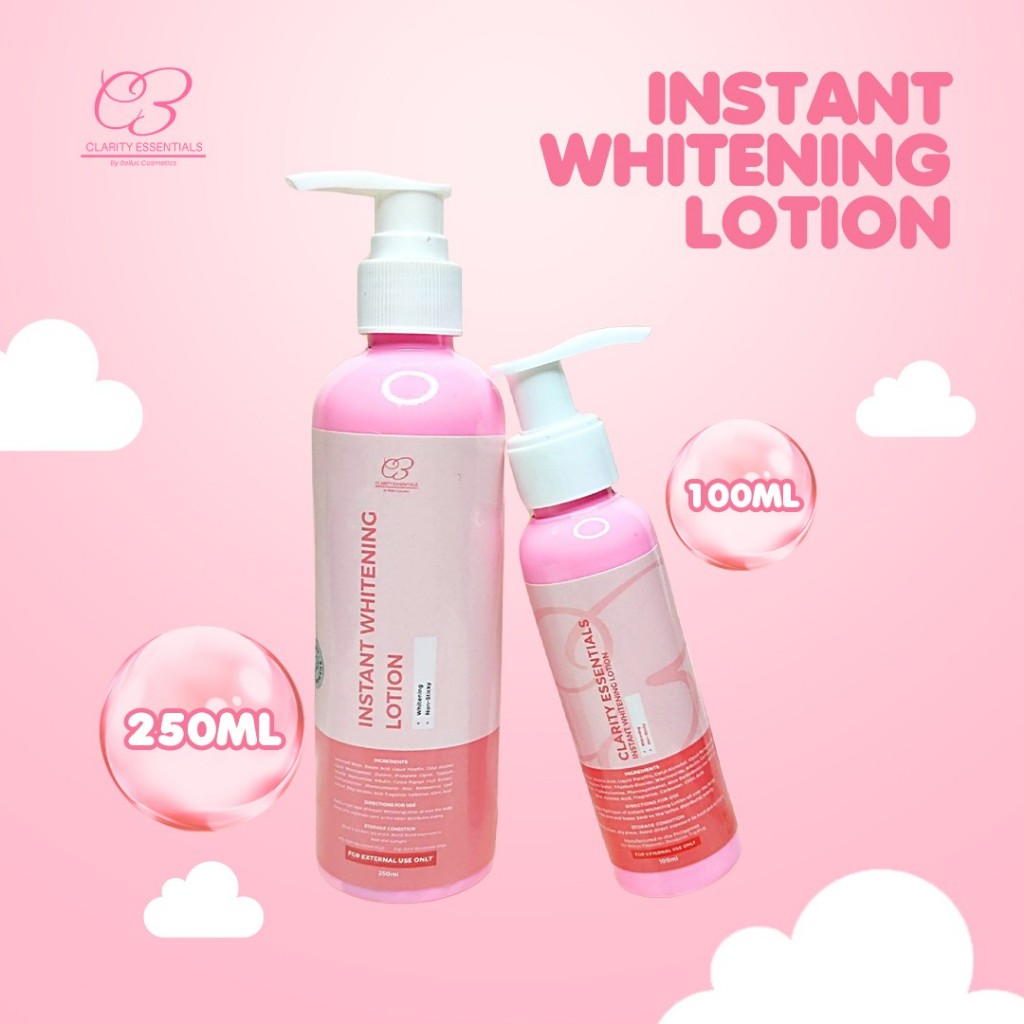 Instant Whitening Lotion - Body Whitening Lotion - Clarity Essentials ...
