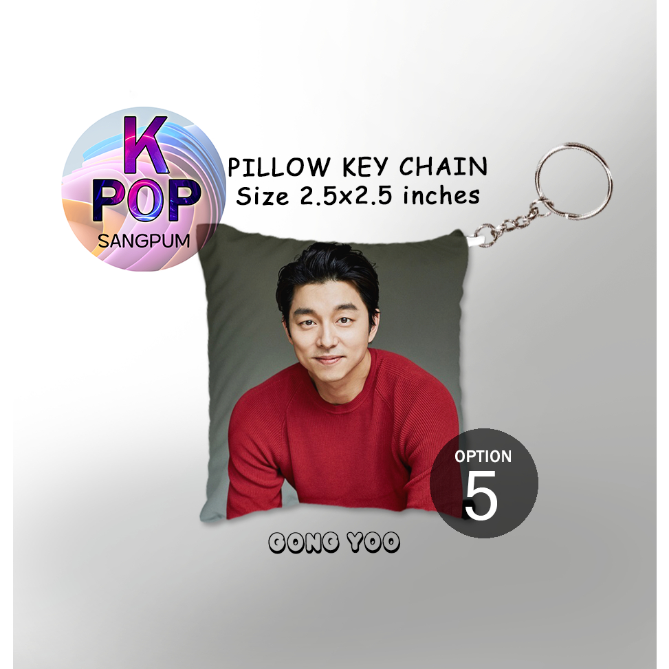 Gong Yoo Korean Actor key chain pillow | Shopee Philippines