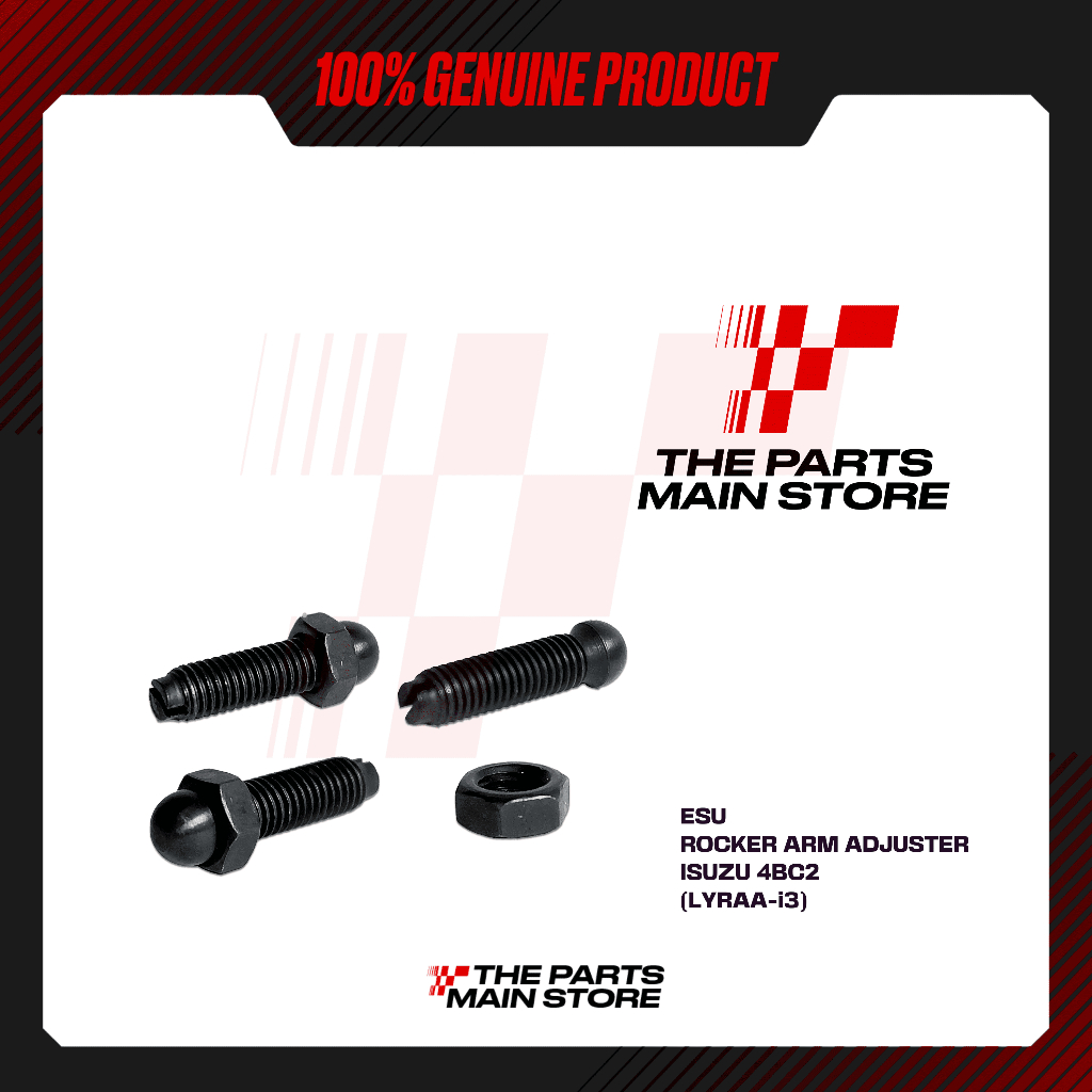 ESU ROCKER ARM ADJUSTER ISUZU 4BC2 (LYRAA-i3) (1pc/pack) | Shopee ...