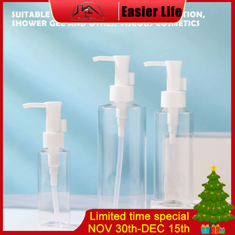 50ml/100ml Clear Travel Portable Emulsion Lotion Shampoo Organizer ...