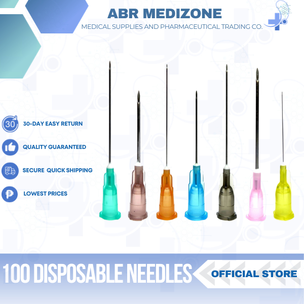 Disposable Needle - Indoplas/Simplex/Ormed/Sureguard 100PCS | Shopee ...