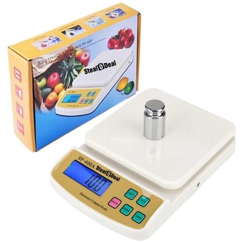 WANT Kitchen Scale 10kgx1g Digital Weighing Electronic Scale Counting ...